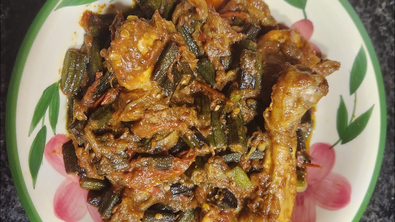 Mazedaar bhindi Gosht by Amna2Much (Okra or Ladyfinger ) - YouTube