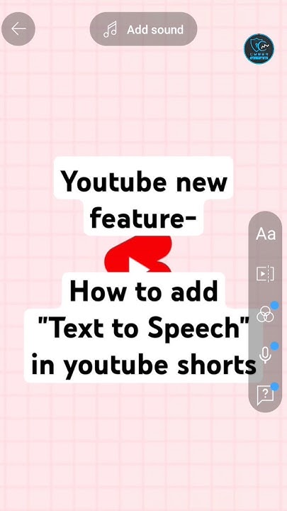 How to Add Text-to-Speech to a Youtube Shorts #shorts #texttospeech - YouTube
