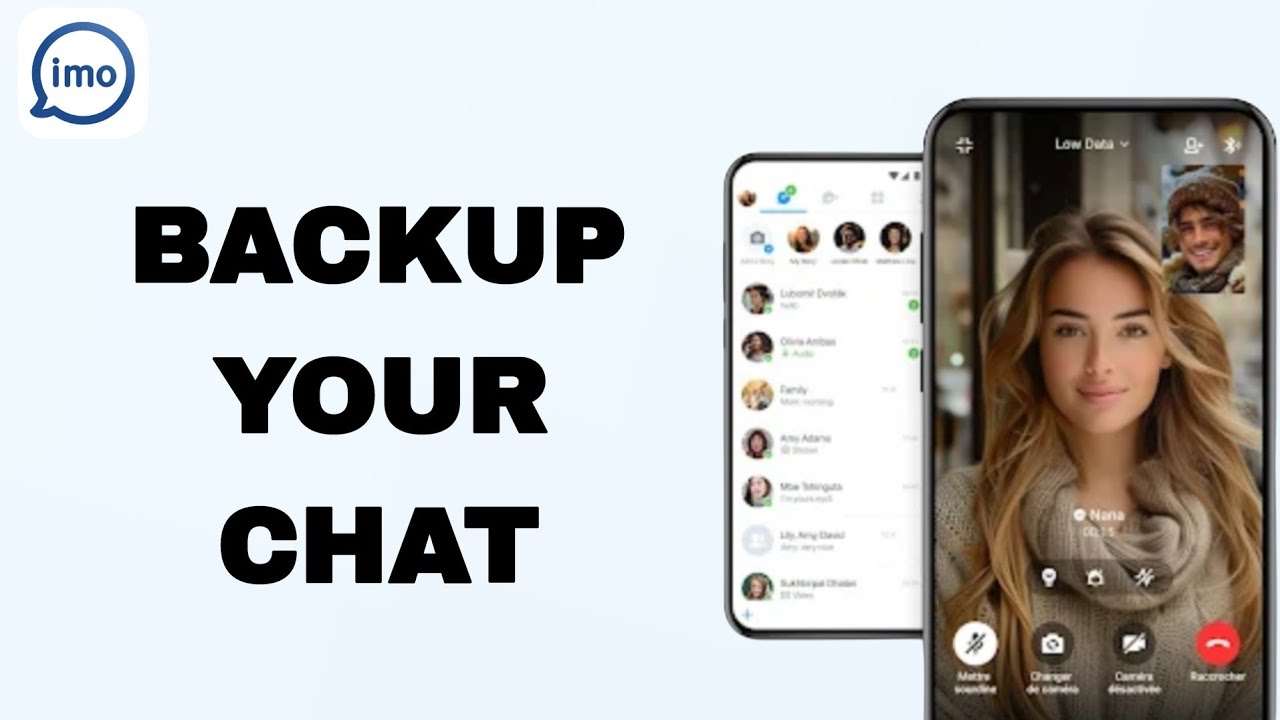 How To Backup Your Chat On Imo App | Step By Step - YouTube