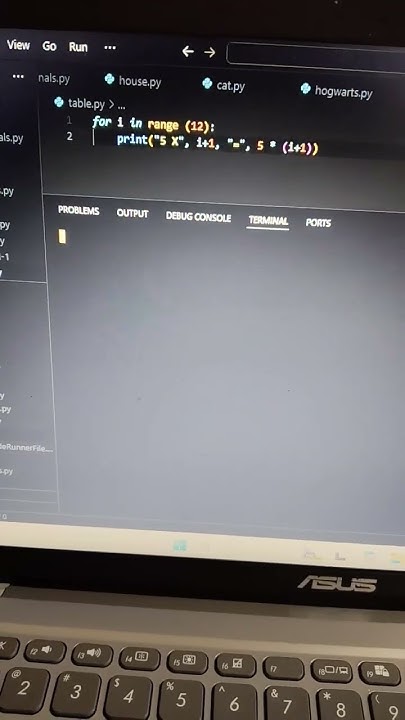 Such a small peace of Code In python to print table .#trending #codinglover #viralvideo # ...