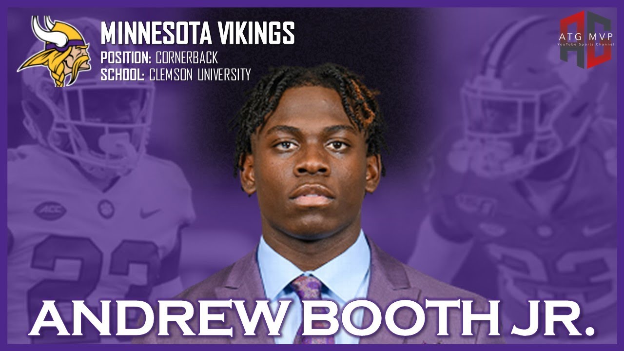 MINNESOTA VIKINGS: Andrew Booth Jr. ᴴᴰ - YouTube