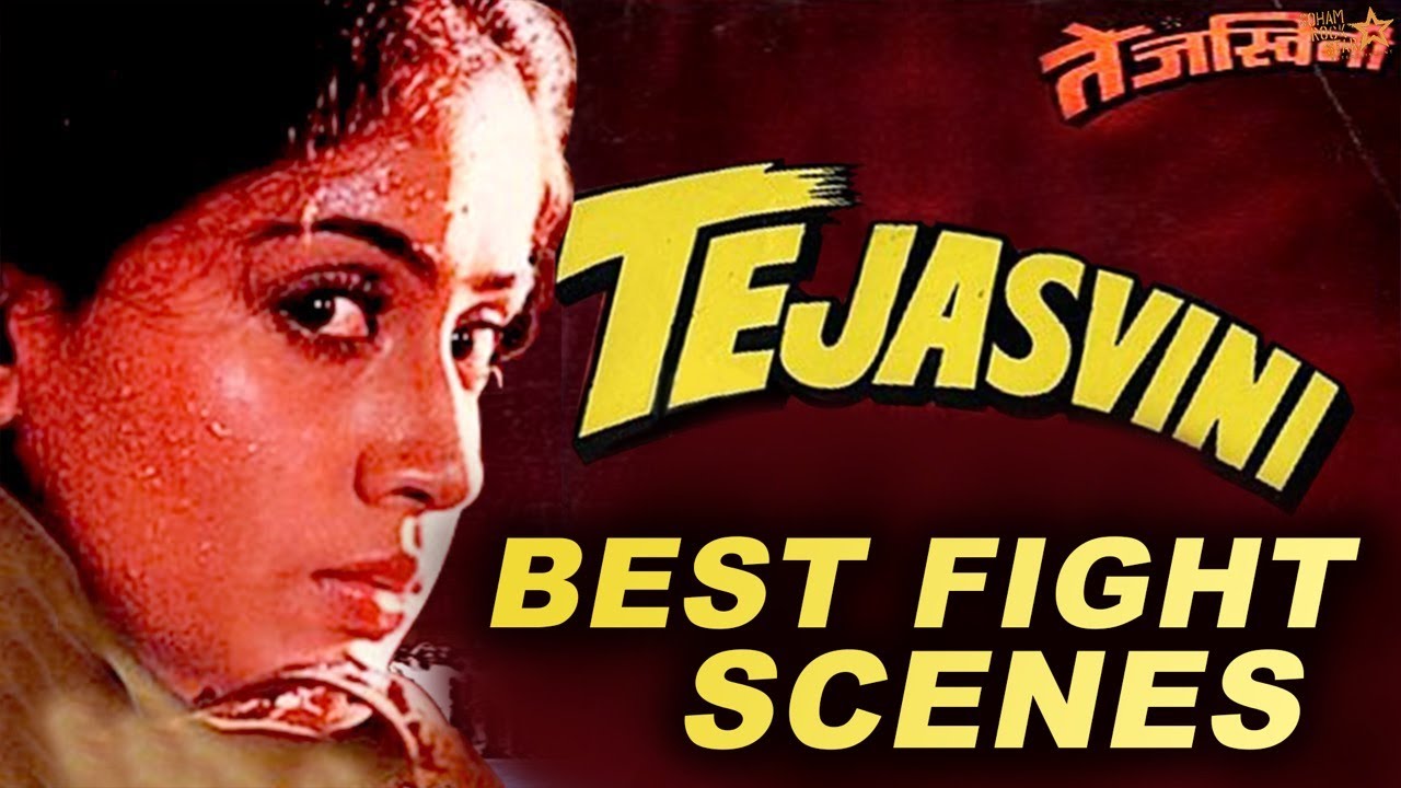 Tejasvini fight scene | vijayashanti action scene from Tejasvini - YouTube