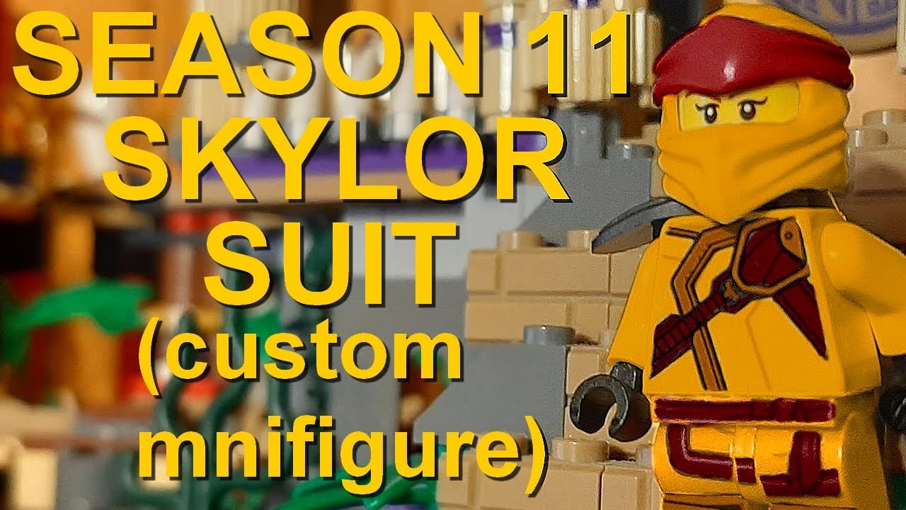 LEGO NINJAGO SEASON 11 SKYLOR CUSTOM MINIFIGURE EDIT Skylor Sunday #4 ...