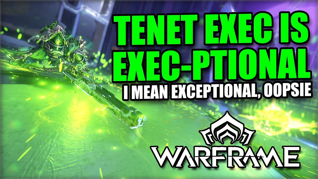 Double-Edged Slam! Tenet Exec Build | Warframe 2025 - YouTube