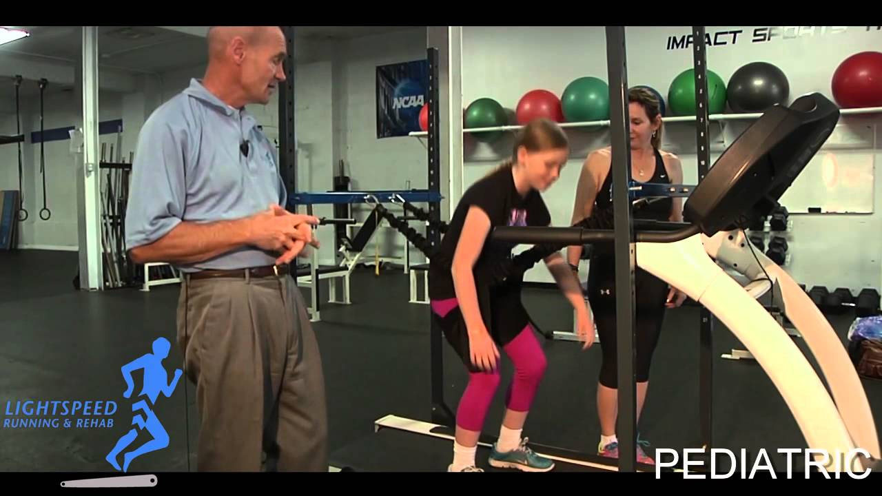 Lightspeed Treadmill- pediatric - YouTube