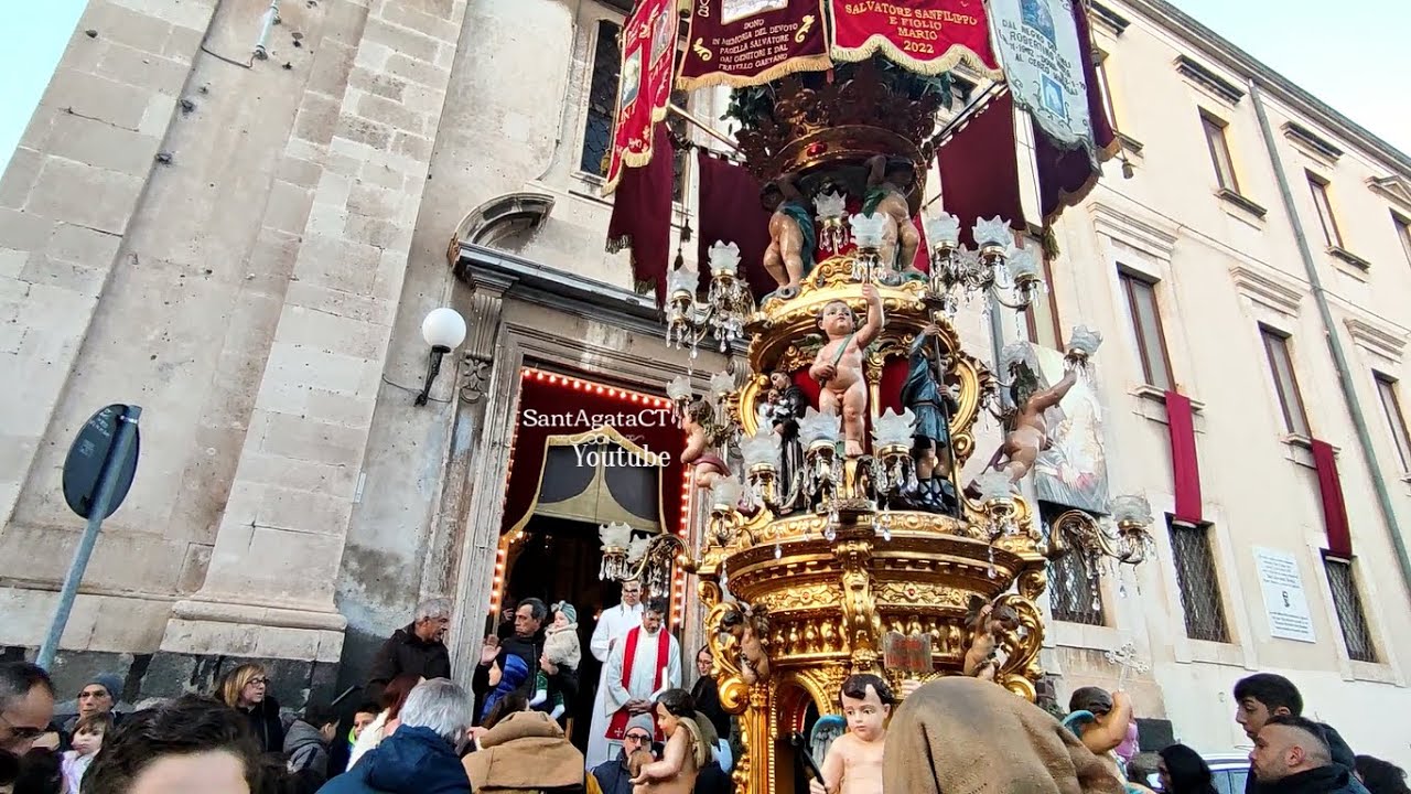 Cereo Macellai - 23/1/2023 Via Teatro Greco e Via Vittorio Emanuele CT ...