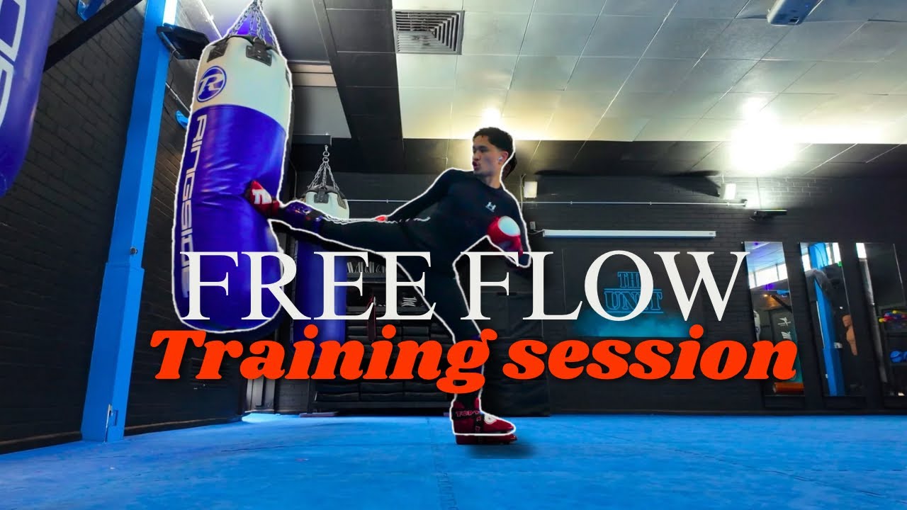Free Flow Training Session, ROUTINES and BAG WORK! - YouTube