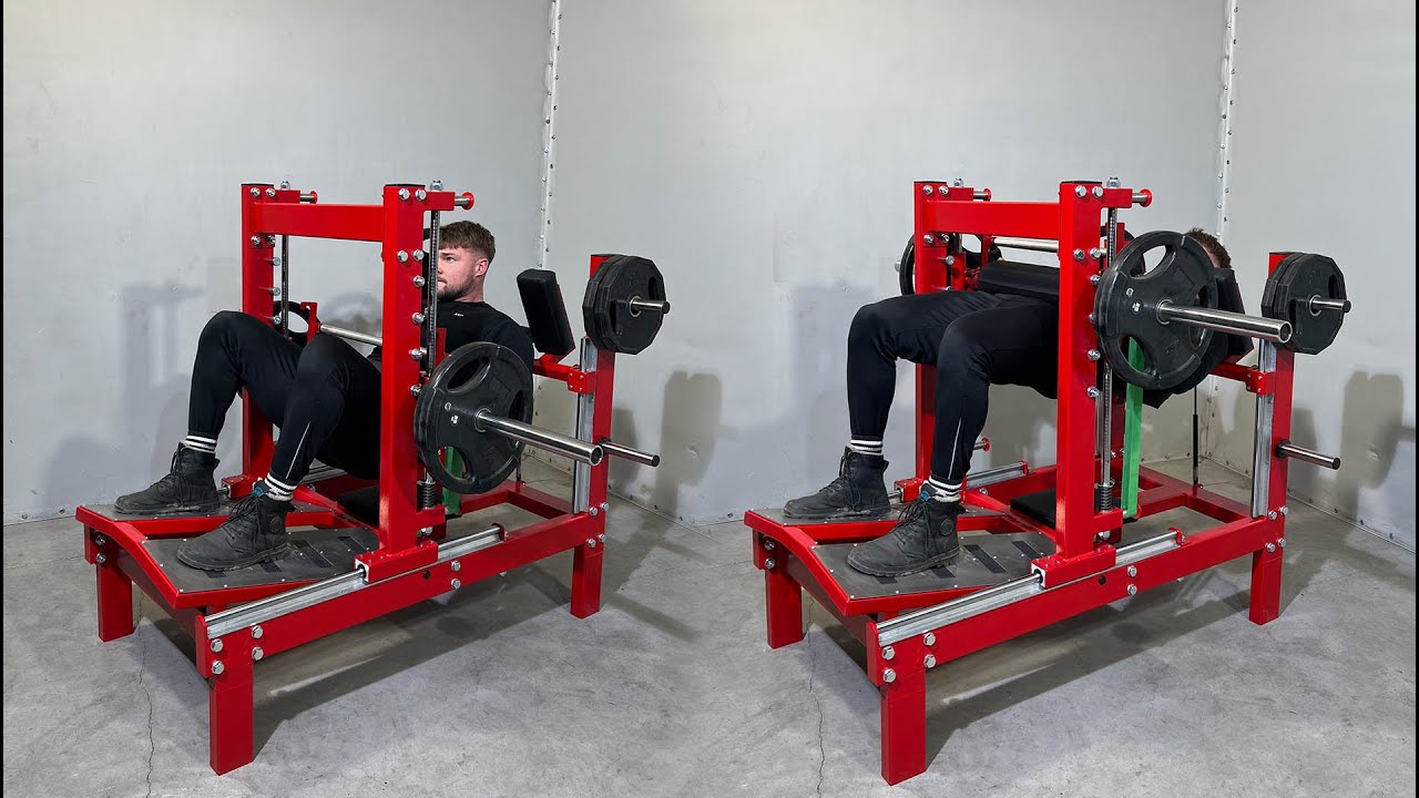 FITNESS PRODUCE: Hip Thrust Machine 16ZY Overview - YouTube