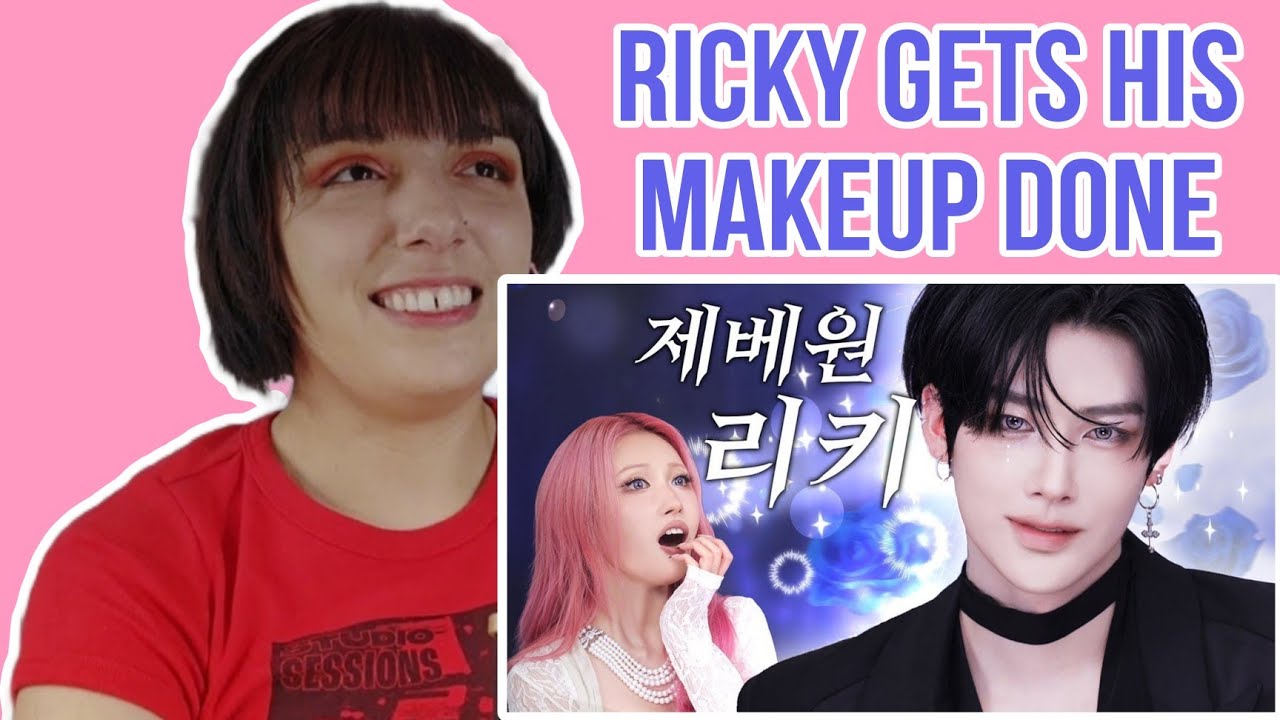 His face is vibey(?)...🫢 Making Ricky Turn Into A Webtoon l RISABAE ...