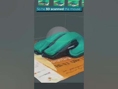 Would you use this 3D printed PC mouse cover? 🤔 - YouTube