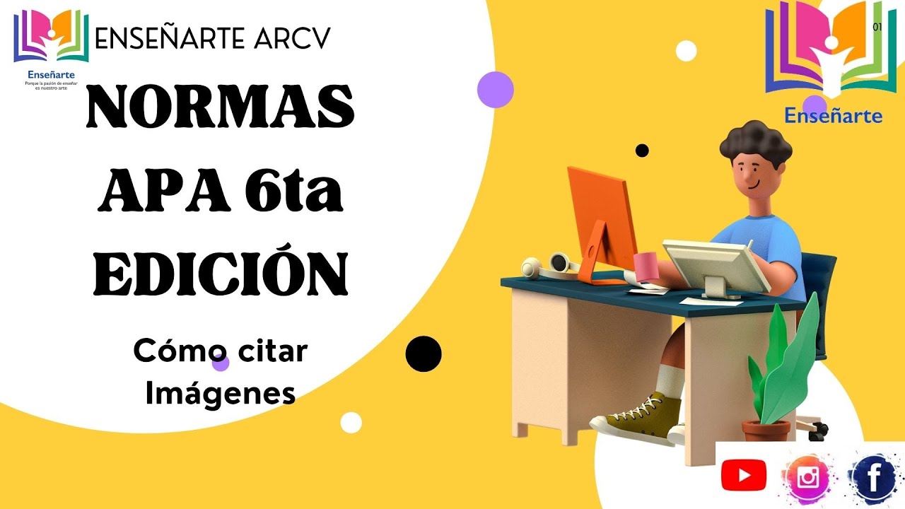 NORMAS APA 6TA EDICIÓN - CITAR IMÁGENES - YouTube