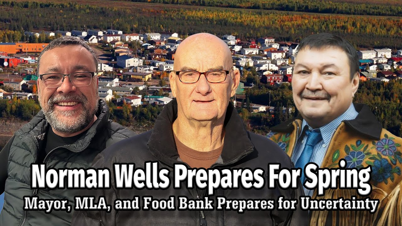 Norman Wells Prepares for Spring - YouTube