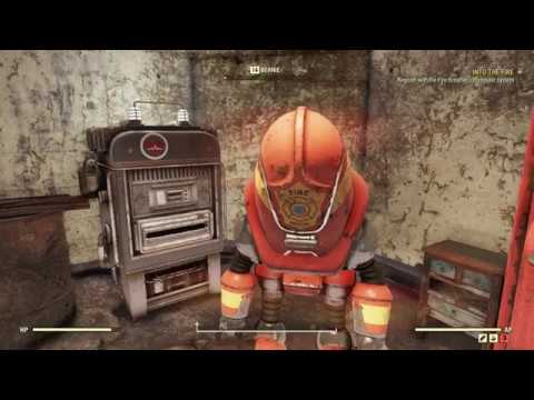 Fallout 76 - Into The Fire: Bernie Chat, Register With The Fire ...