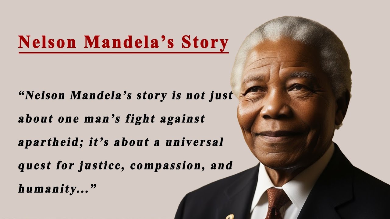 Learn English through Stories | Nelson Mandela's Story | Graded Reader ...