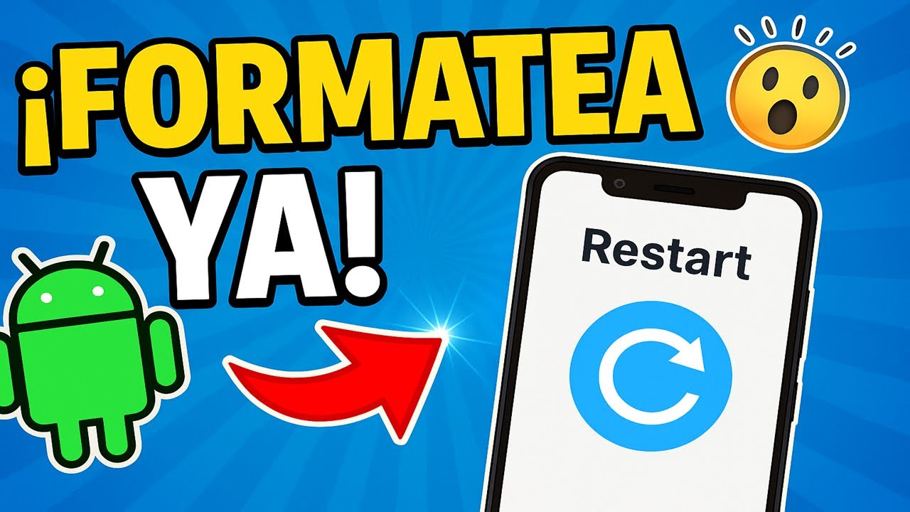 Como Formatear Cualquier Celular Fácilmente Con Android Y Seguro - YouTube