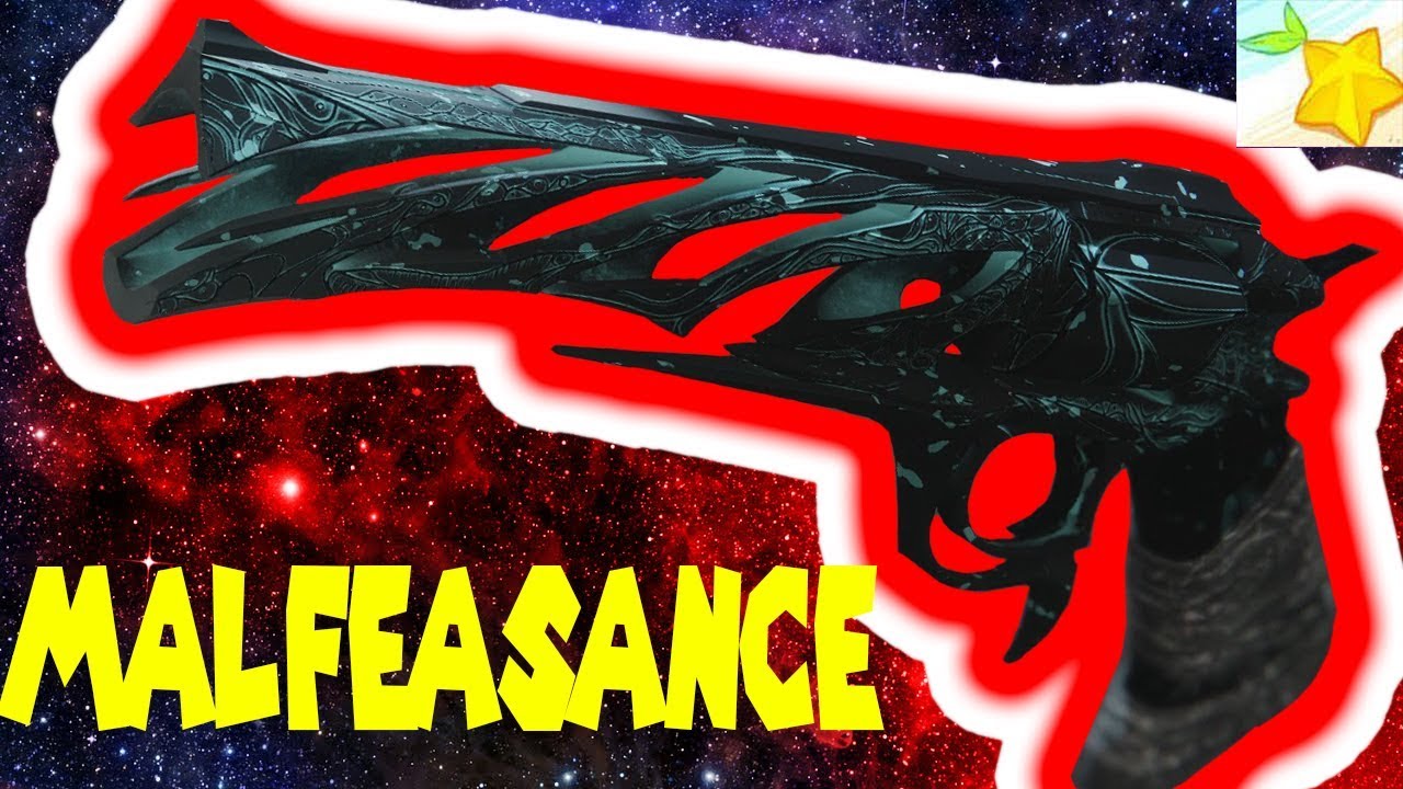 A Gambit masterclass!! - MALFEASANCE exotic review - Destiny 2 - YouTube