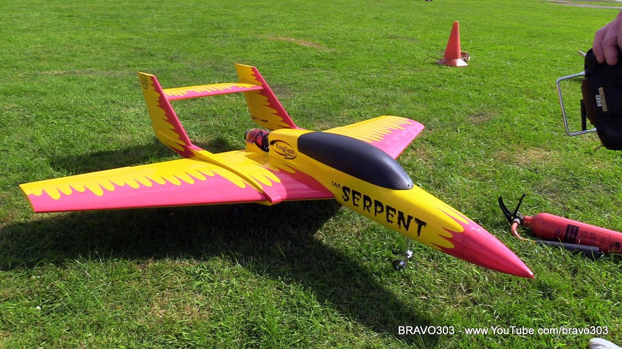 Serpent RC Jet Plane IAD Model Designs Woodspring Wings 2019 - YouTube