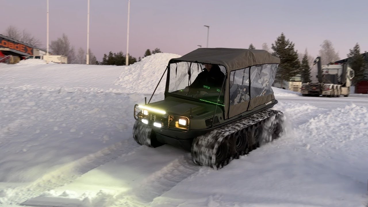 Köp 8-hjuling Argo Response 8x8 med bandsats på Klaravik - YouTube