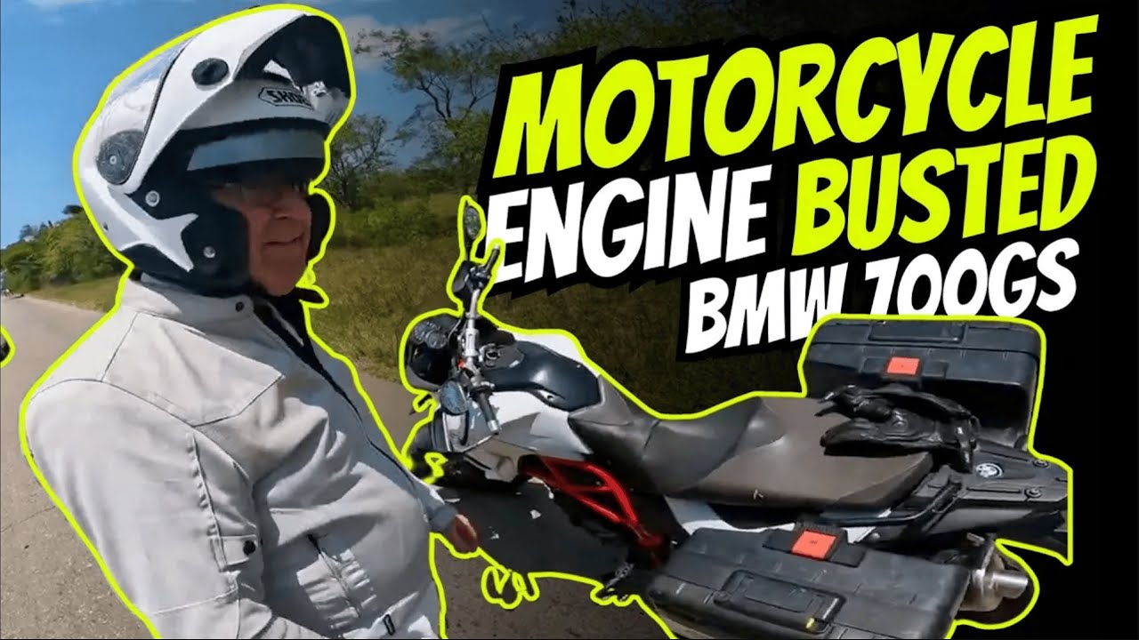 Motorcycle Mishap in Cuba: Engine busted on BMW 700GS in Santa Clara ...