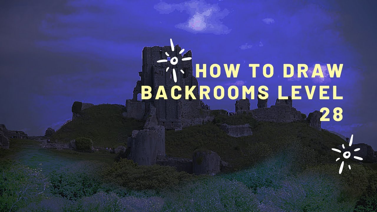 How to Draw Backrooms Level 28 - YouTube
