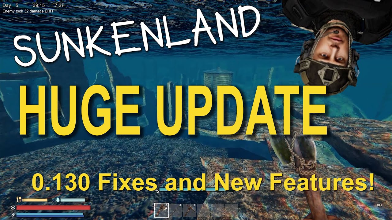 NEW HUGE Update In Sunkenland Gameplay! | v0.130 - Lots of new features ...