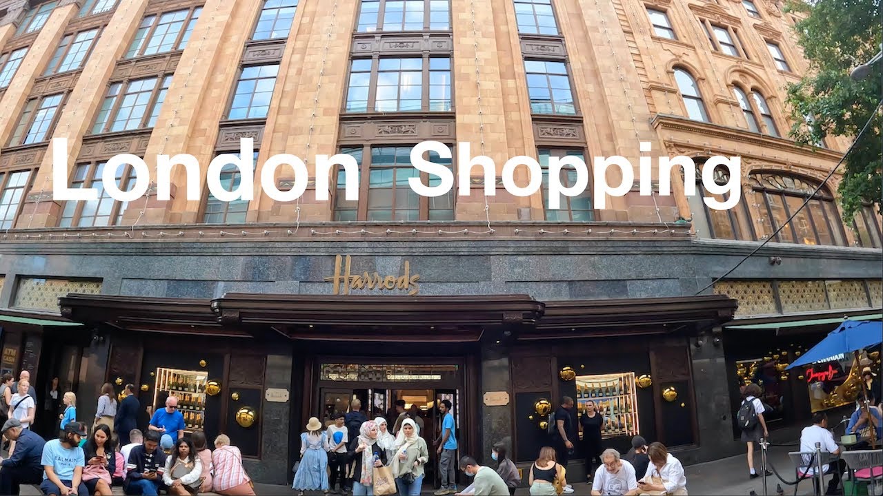 LONDON SHOPPING STREETS WALK |WALKING TOUR IN LONDON IN 4K - YouTube