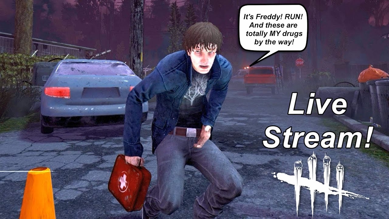 Dead By Daylight live stream| Quentin's Freddy anxiety levels are high ...