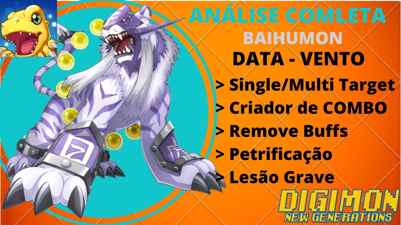 ANÁLISE: BAIHUMON - Digimon New Century #185 - YouTube