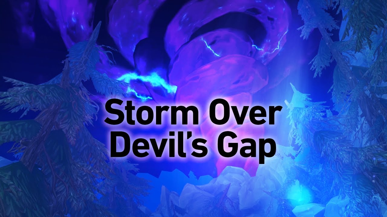 Storm Over Devil's Gap - YouTube