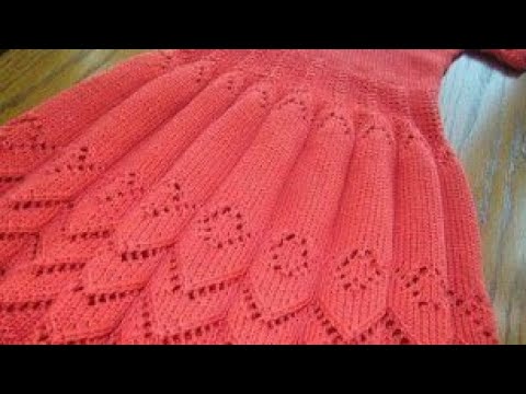 New Beautiful Hand Knitting Baby Frocks Design