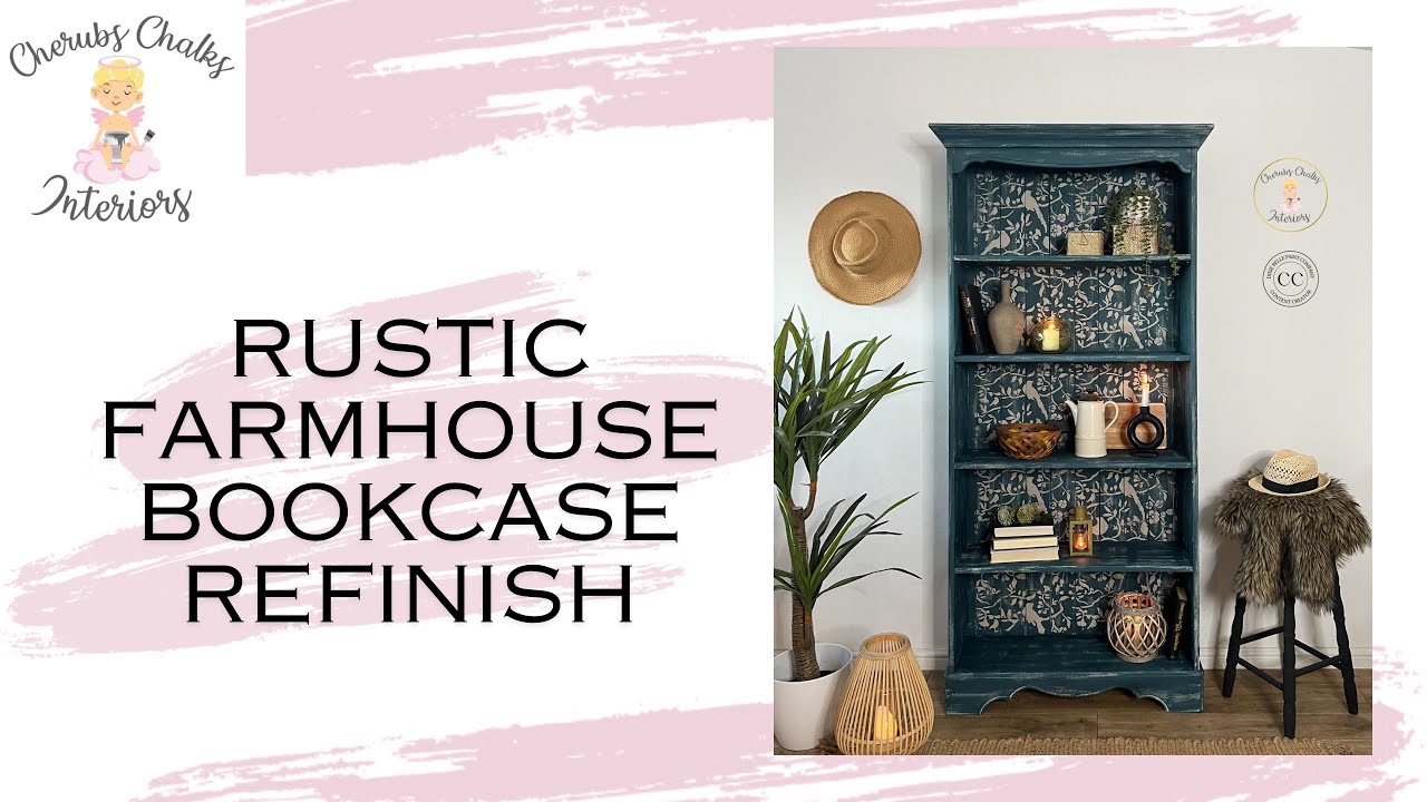 How to create a Rustic Farmhouse finish with clay paints! - YouTube