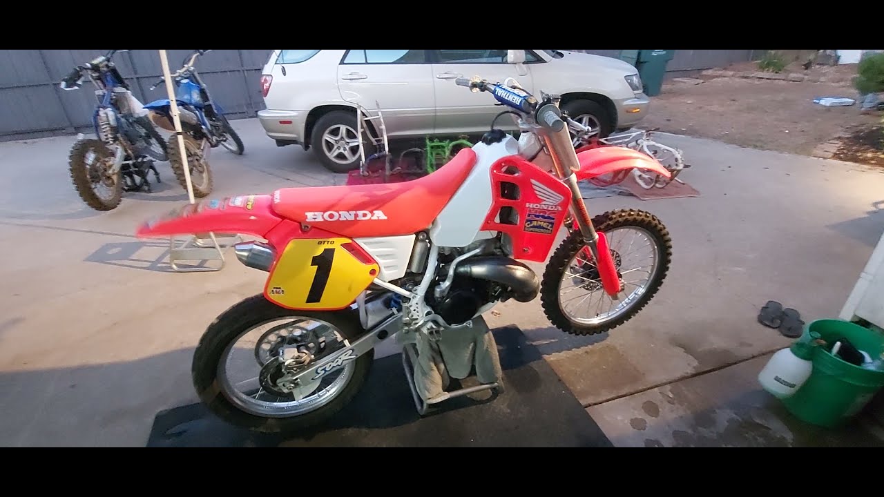 Amazing 1992 CR500!!! This bike is mint! - YouTube