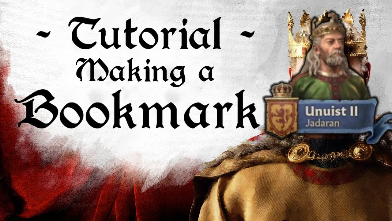 Creating Bookmarks CK3 Modding Tutorial [1.16+] - YouTube