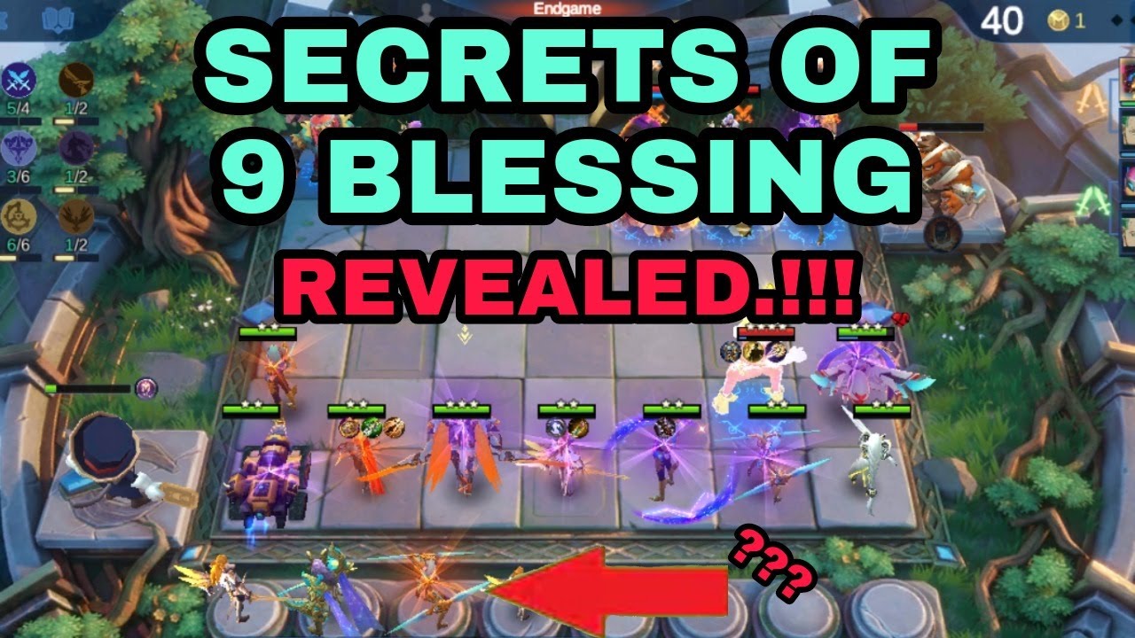 SECRETS OF 9 BLESSING REVEALED | MAGIC CHESS SEASON 4 | MOBILE LEGENDS ...
