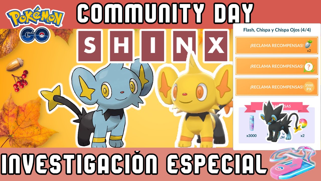 COMMUNITY DAY SHINX POKEMON GO | GUÍA COMMUNITY DAY SHINX POKEMON GO ...