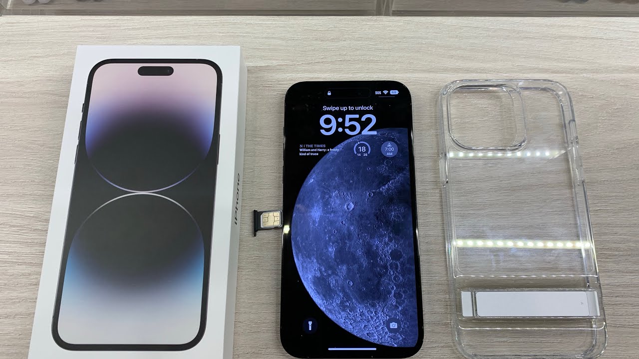 iPhone 14 Pro Max Unboxing - with SIM tray - YouTube