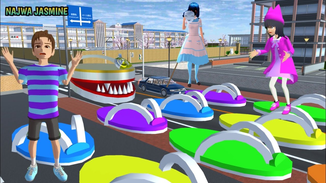 Moster Sandal Raksasa Warna Warni Datang Mengacau Kota Sakura 😰. Yuta ...