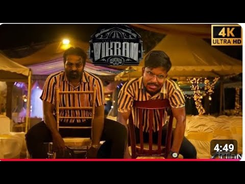 🔥 VIKRAM Movie Fight Scene | Kamal Haasan Powerful Action | South ...