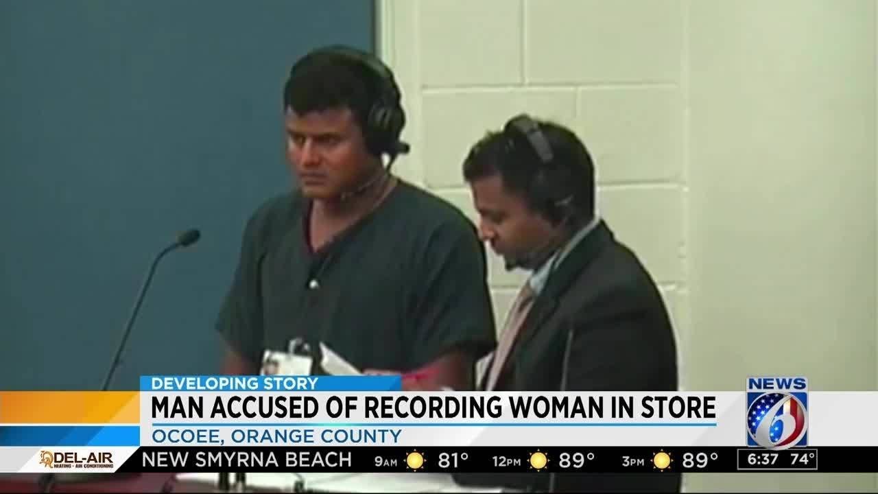 Man accused of recording women in clothing store - YouTube