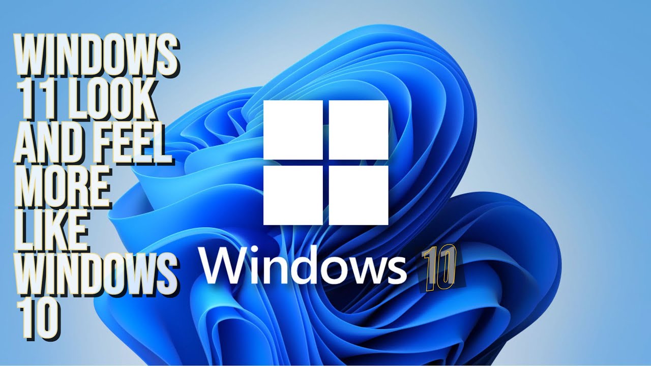 How To Make Windows 11 Look Like Windows 10 YouTube how-to-make-windows-11-look-like-windows-10-youtube