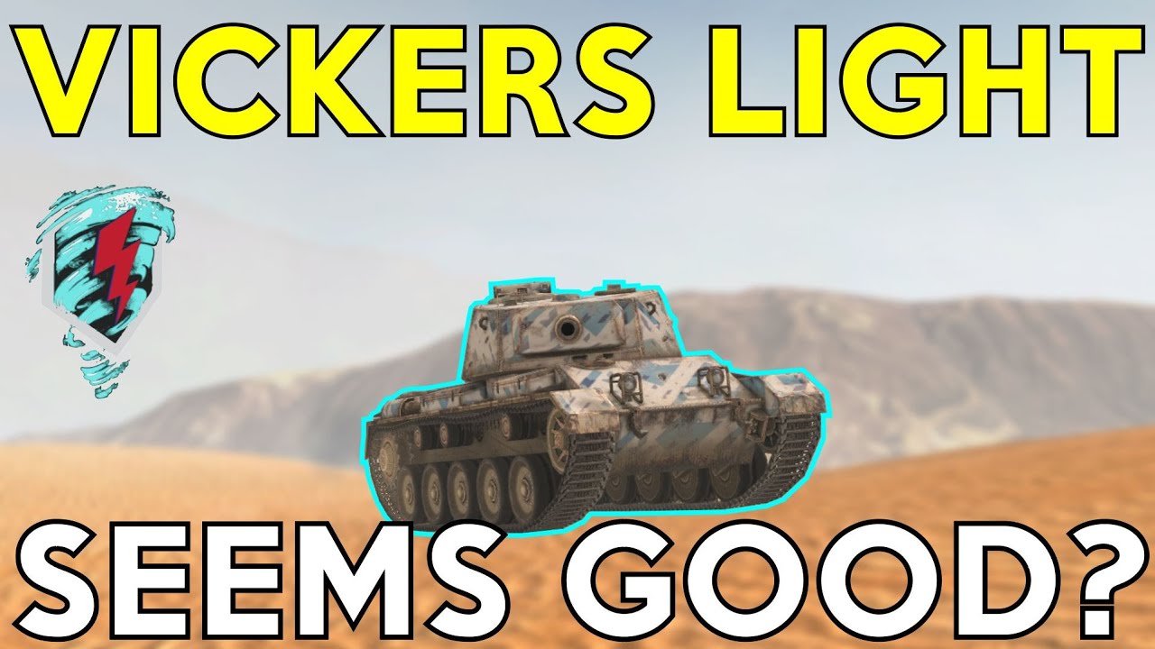 WOTB | VICKERS LIGHT | SEEMS GOOD? - YouTube