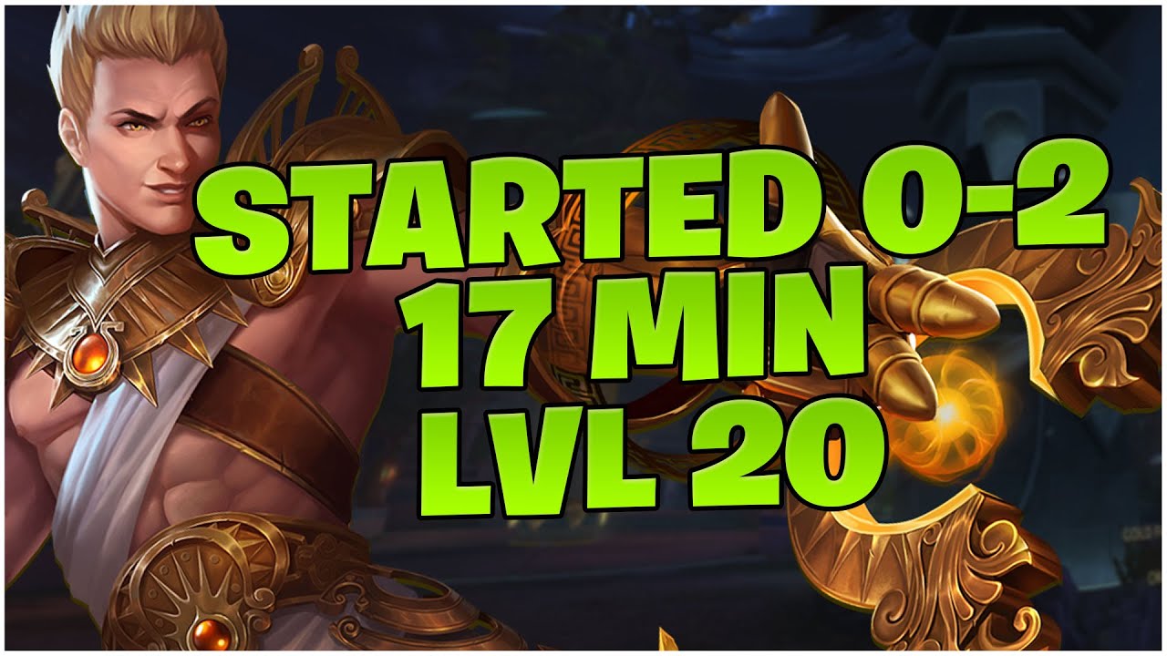 STARTED 0-2, 17 M LVL 20 - S11 SMITE APOLLO - YouTube