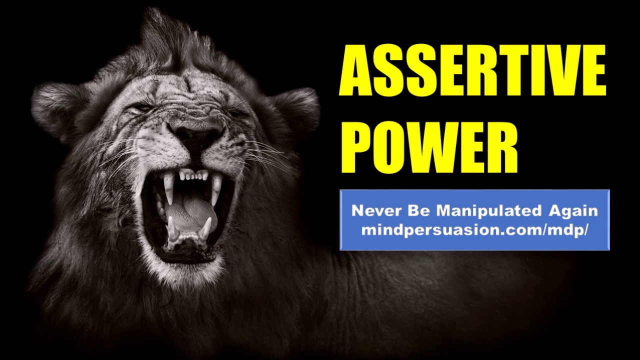 Assertive Power Hypnosis-Become More Assertive - YouTube
