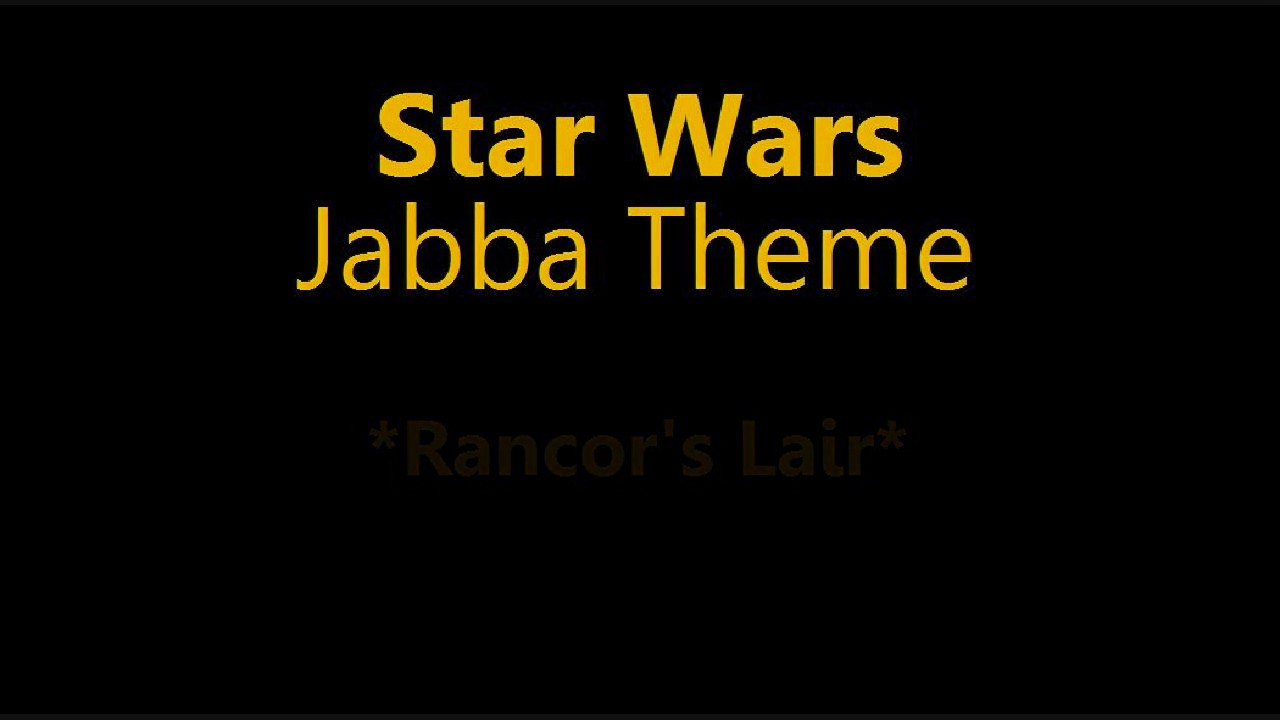 Star Wars: Jabba Theme [part 3] - YouTube