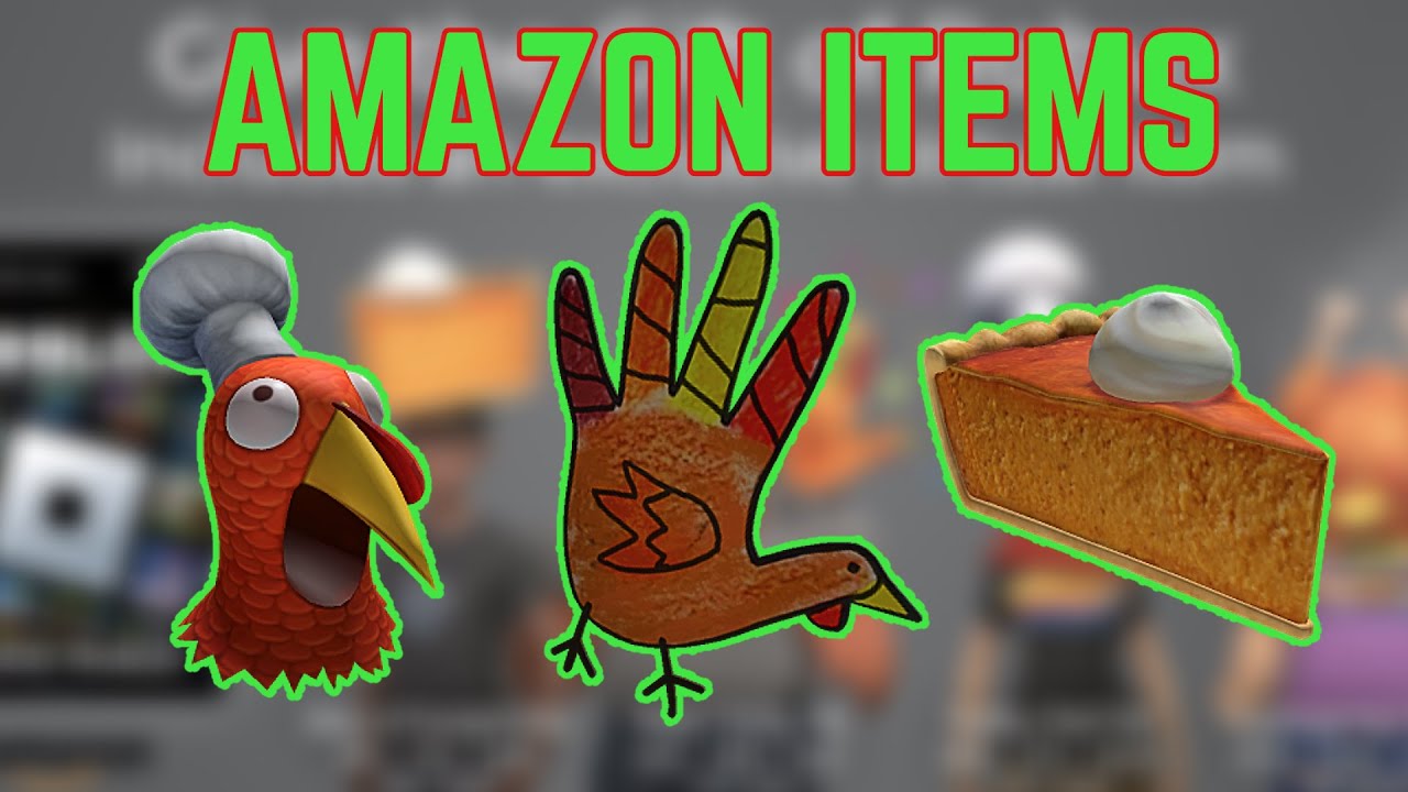 New Roblox Amazon Gift Card Items Turkey Chef Hat More YouTube new-roblox-amazon-gift-card-items-turkey-chef-hat-more-youtube