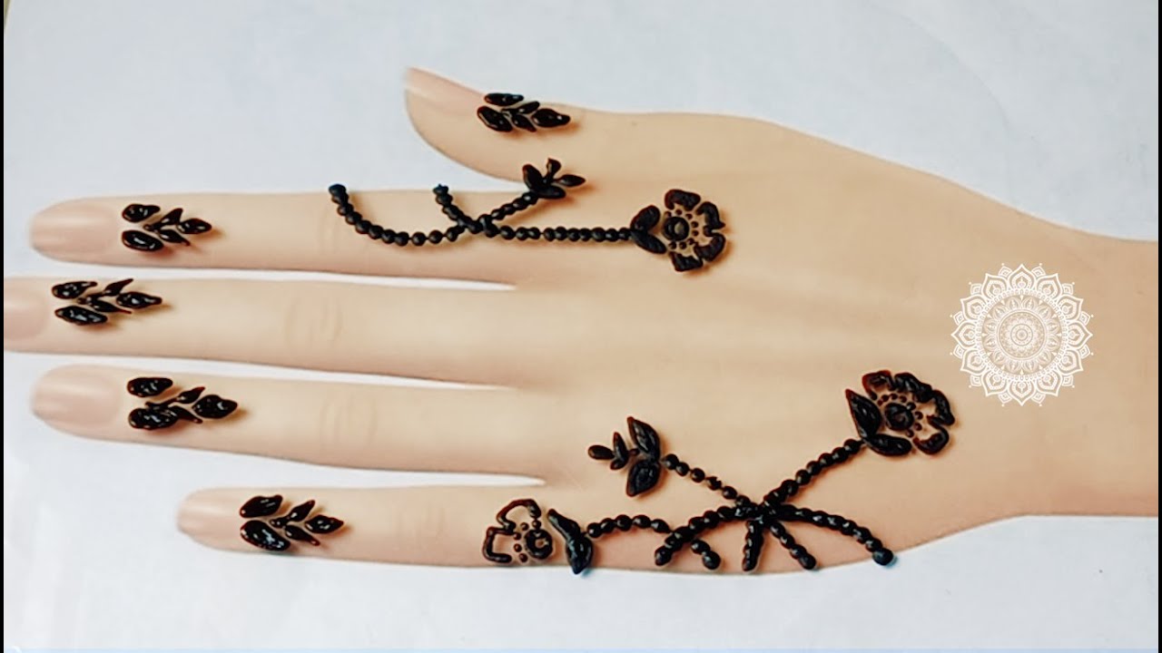 New Easy Dot Mehndi Design - Simple Henna Designs - Mehndi Design by ...