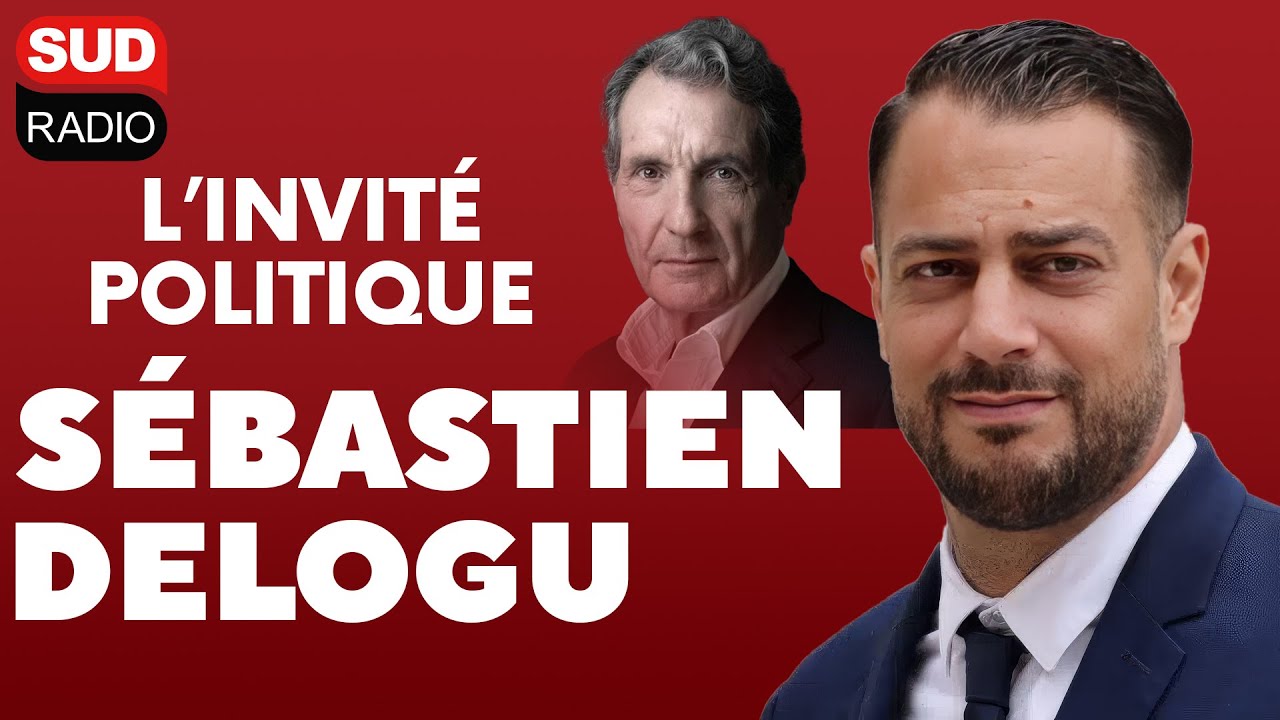 Sébastien Delogu, député LFI, est l'invité politique Sud Radio du 12/09 ...