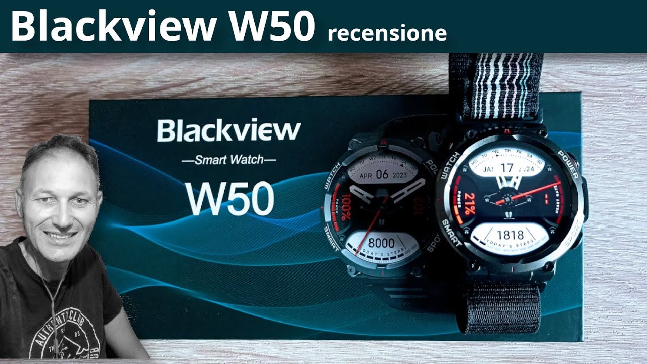 Blackview W50 com'è fatto e come funziona questo smartwatch - YouTube