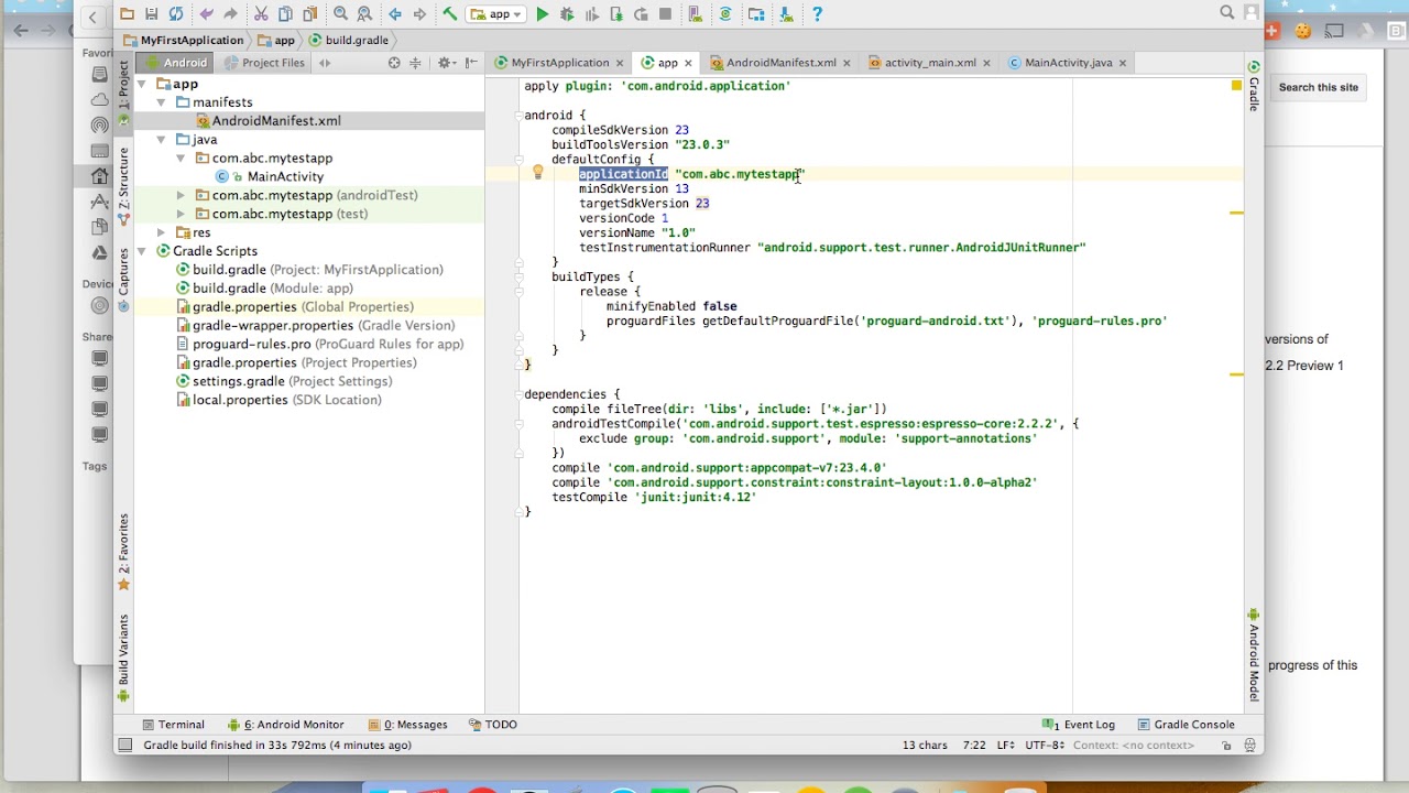 Part 2 Getting Started With Android Development Youtube 9234