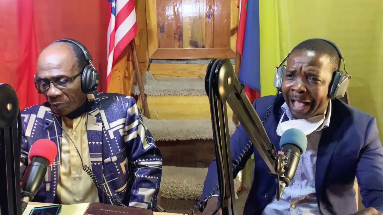 Rév Bishop Ecclesias Donatien and Doc. Rodney Baptiste,Jeune pou tout ...